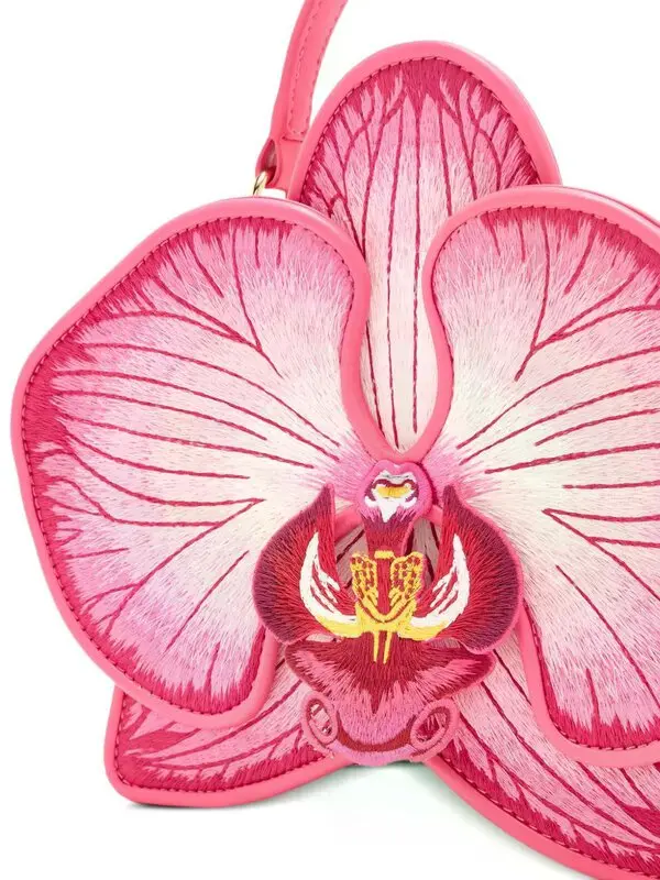 Jw Pei Flora Orchid-embroidered Tote