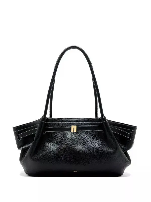 Jw Pei Contrast-stitch Tote Bag - Black