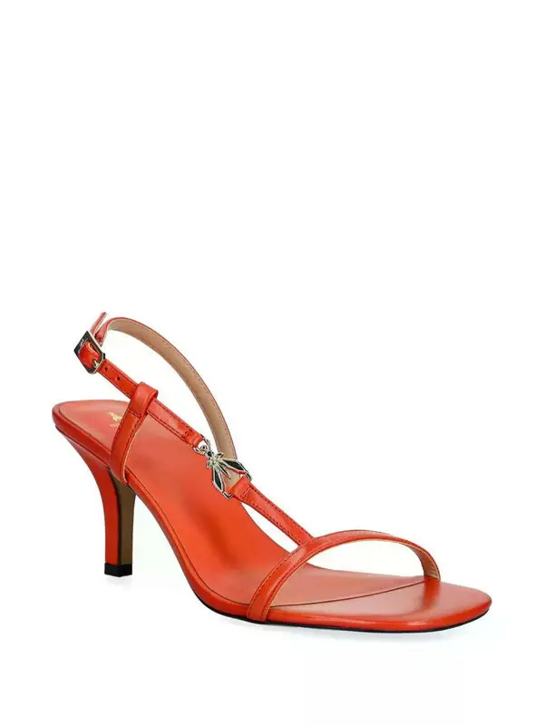 Patrizia Pepe Logo-embellished Leather Sandals