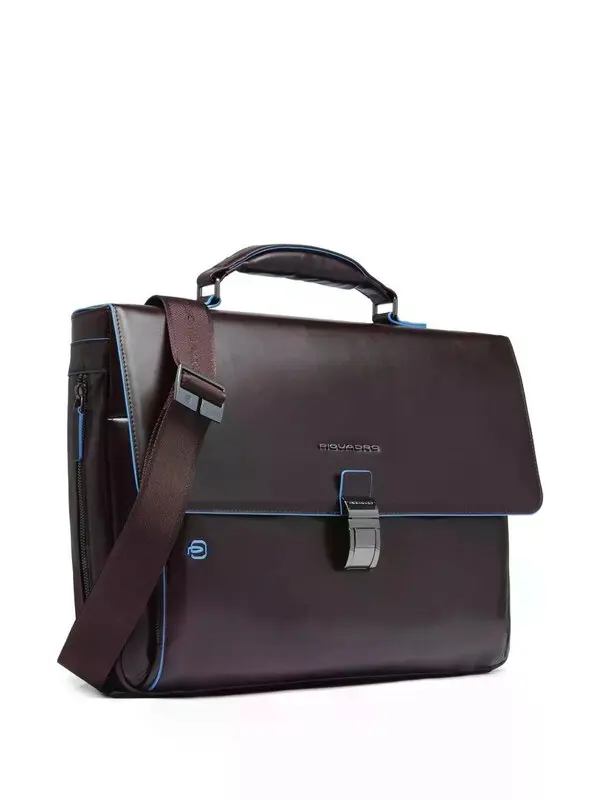PIQUADRO Expandable Briefcase - Brown