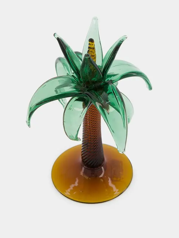 GORDIOLA Hand-blown Palm Tree Sculpture