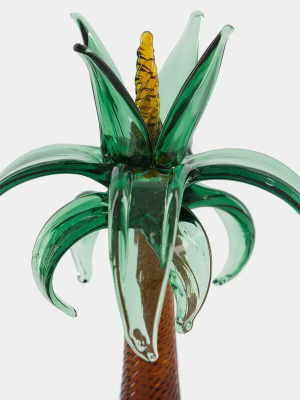 GORDIOLA Hand-blown Palm Tree Sculpture