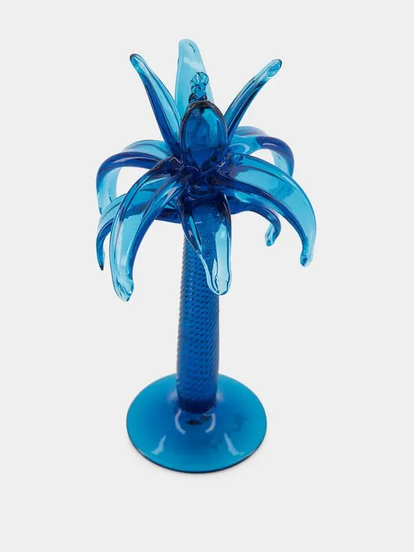 GORDIOLA Hand-blown Palm Tree Sculpture