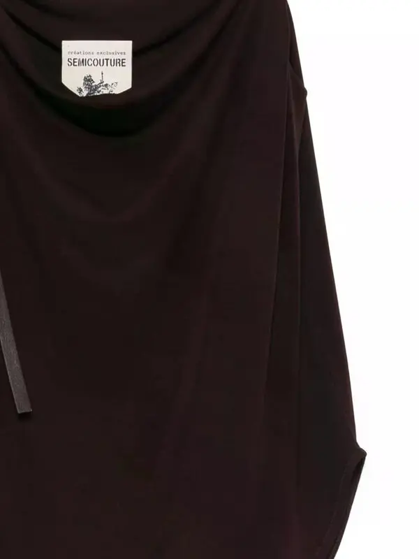 SEMICOUTURE Kayly Buckle-strap Top