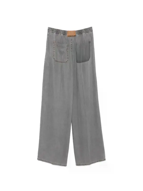 SEMICOUTURE Elasticated Waist Trousers