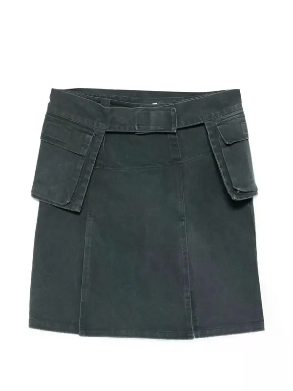 HALFBOY Belted Cargo Mini Skirt
