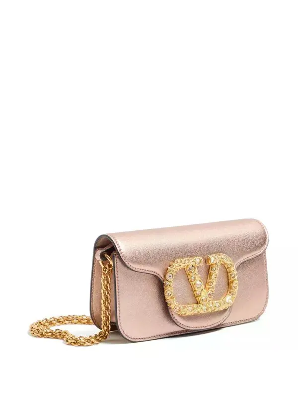 Valentino Garavani Locò Small Shoulder Bag - Pink