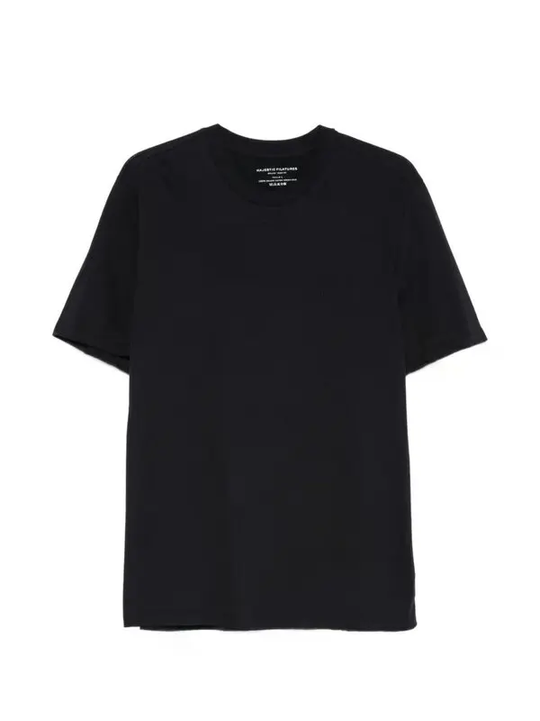 Majestic Filatures Crew-neck T-shirt - Blue