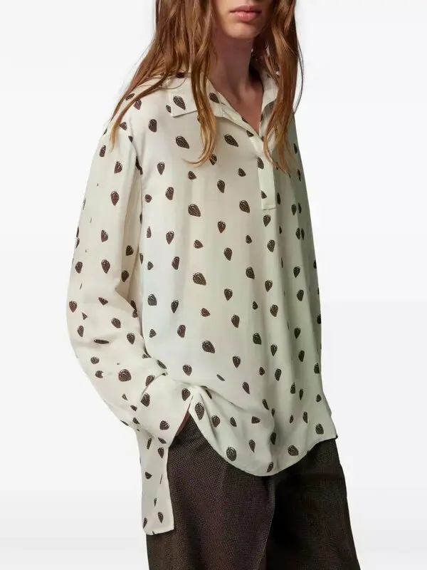 Paul Smith Strawberry-print Blouse