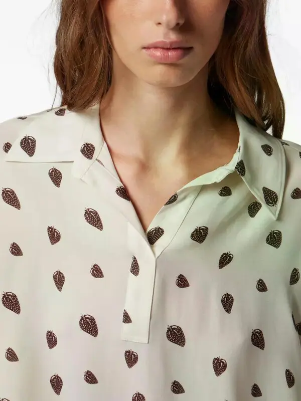 Paul Smith Strawberry-print Blouse