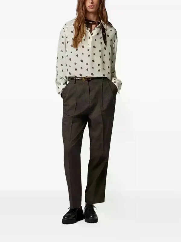 Paul Smith Strawberry-print Blouse - Neutrals