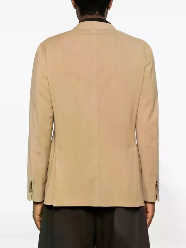 Boglioli Double-breasted Peak-lapel Blazer - Brown