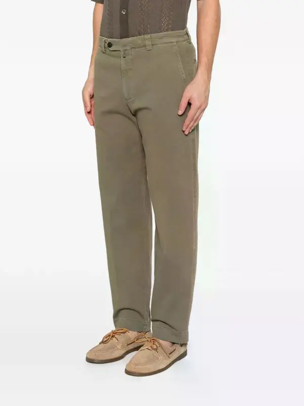 BERWICH Belt-loop Trousers - Green