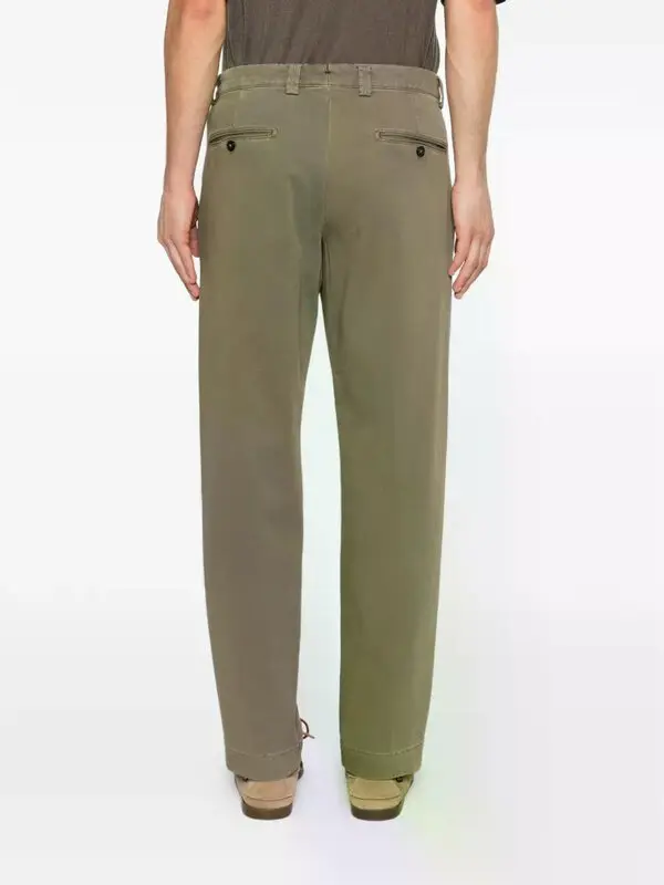 BERWICH Belt-loop Trousers - Green