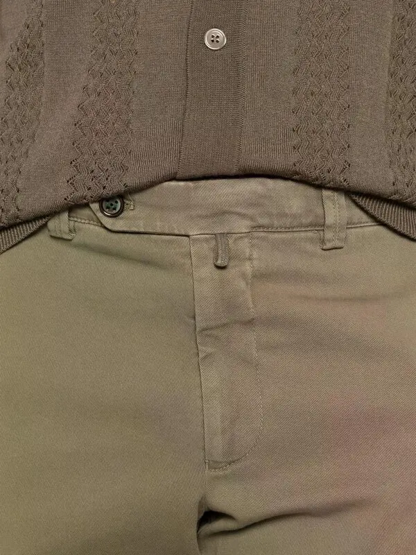 BERWICH Belt-loop Trousers - Green