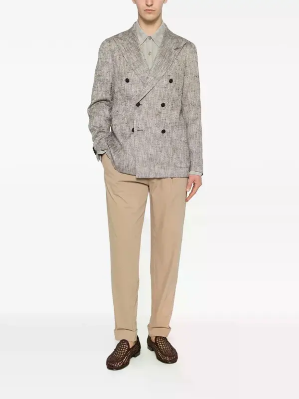BERWICH Pleated Trousers - Neutrals