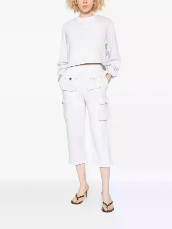 Elisabetta Franchi Raw-cut Cargo Trousers