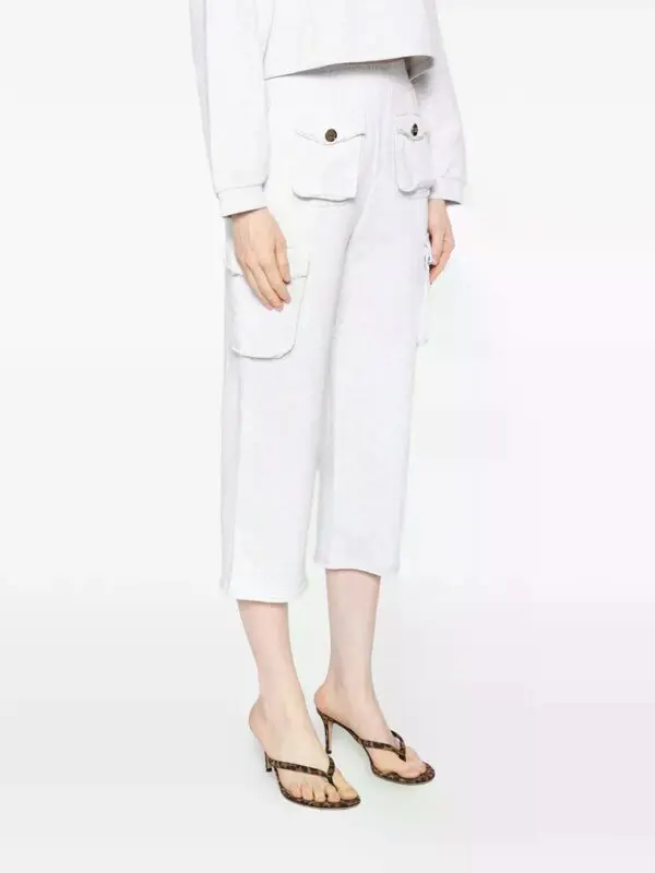 Elisabetta Franchi Raw-cut Cargo Trousers