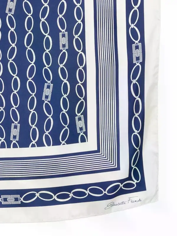 Elisabetta Franchi Print Scarf