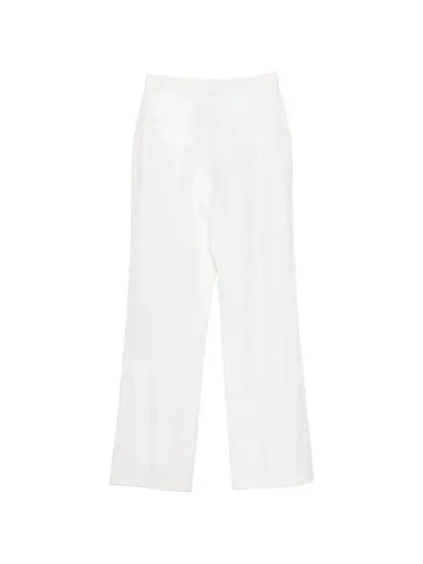 Elisabetta Franchi Pressed-crease Wide-leg Trousers