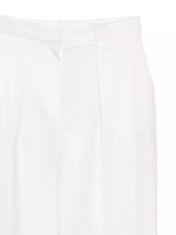 Elisabetta Franchi Pressed-crease Wide-leg Trousers