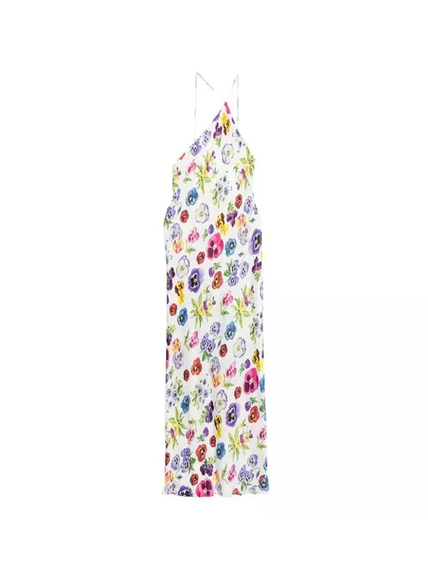 Vivetta Floral-print Maxi Dress - White