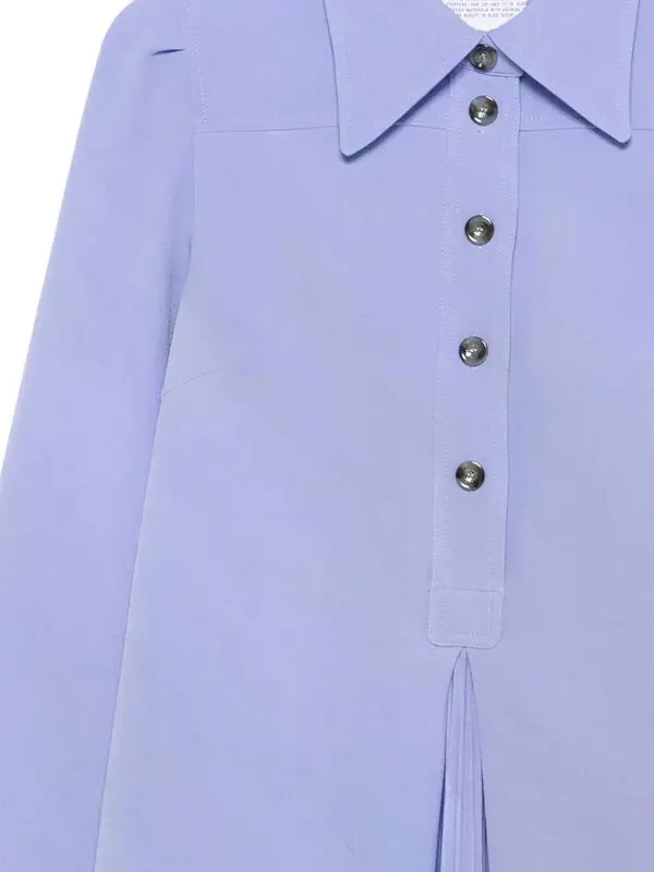 Vivetta Pleated A-line Mini Dress