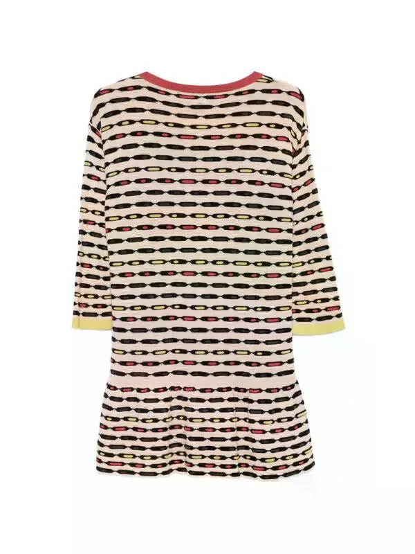Missoni 2000s Intarsia-knit Dress
