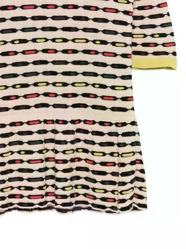 Missoni 2000s Intarsia-knit Dress