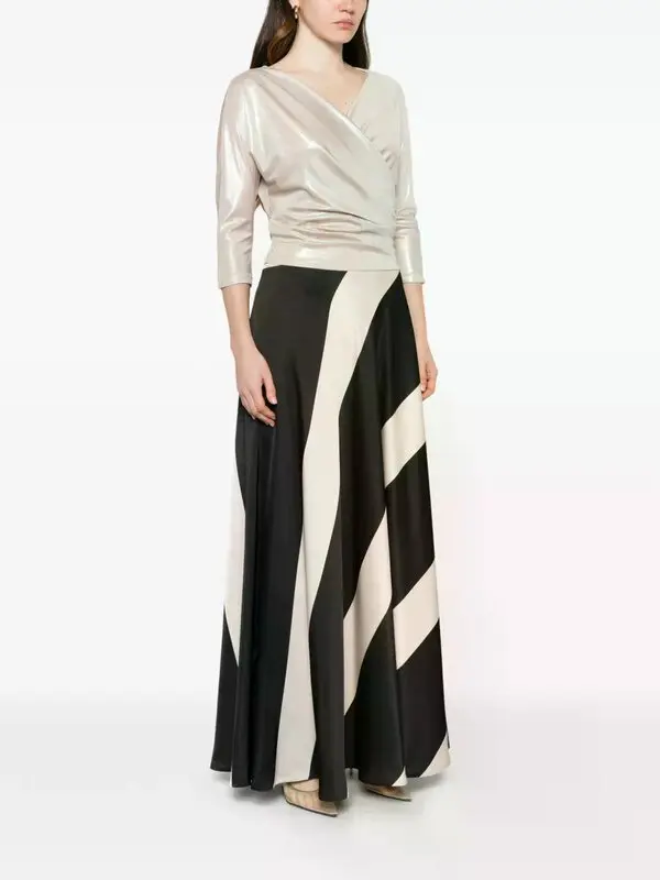 LE RJTANGE Wrap Blouse