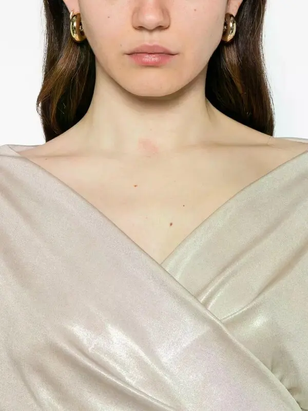 LE RJTANGE Wrap Blouse