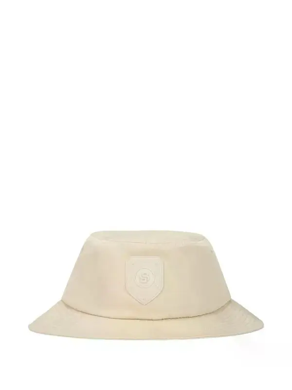 BOSS Logo-patch Bucket Hat - Neutrals