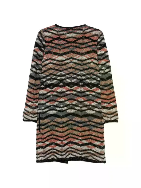 Missoni 2000s Zigzag Knit Cardigan