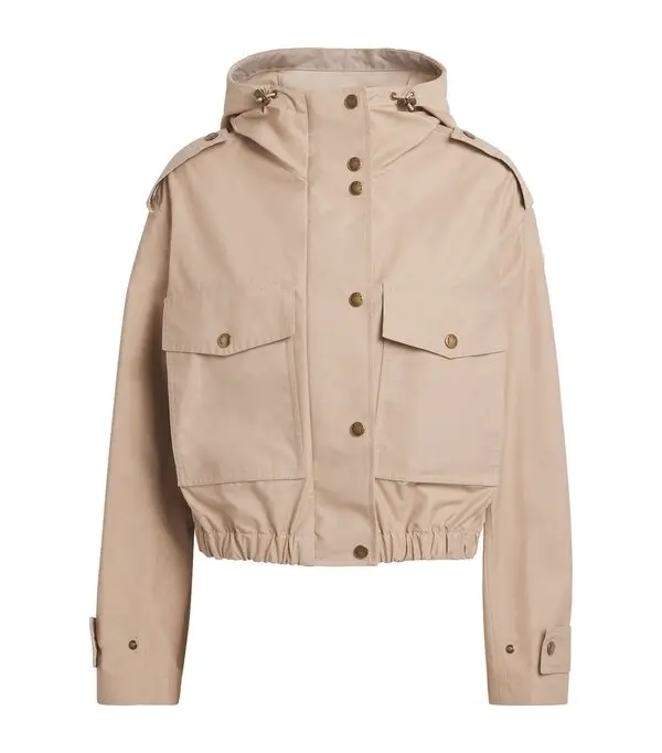 Moncler Hooded Carex Jacket - Yellow