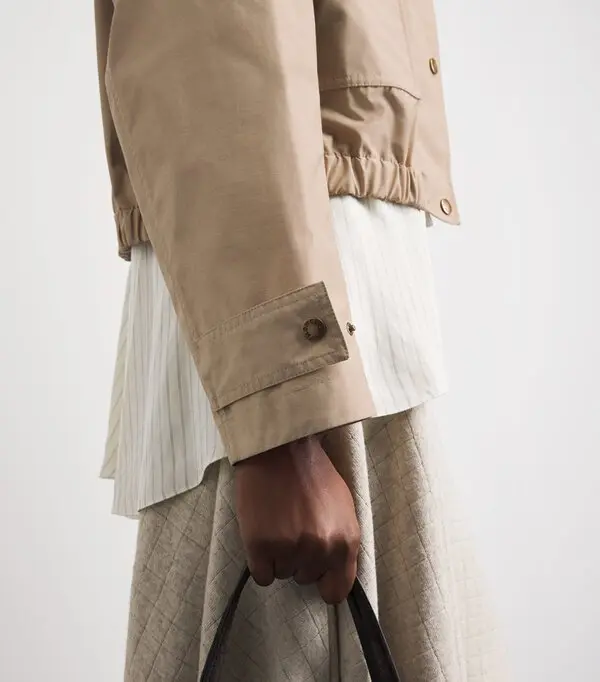 Moncler Hooded Carex Jacket - Yellow