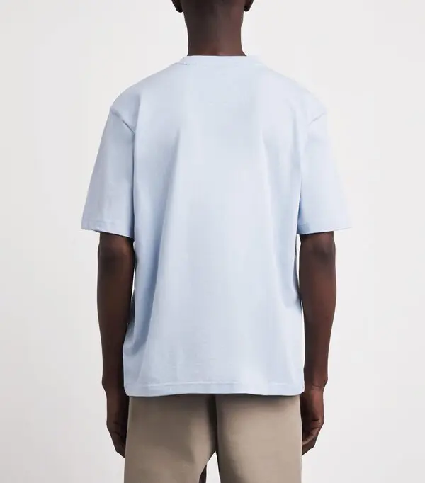BOSS Cotton Logo T-shirt - Blue