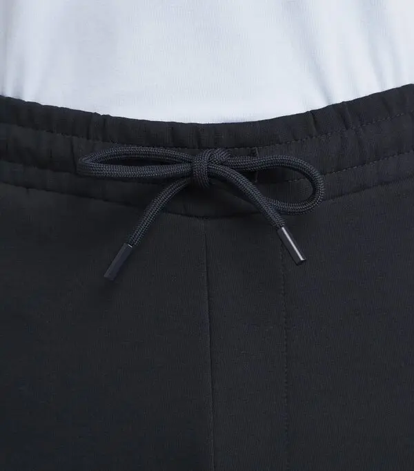 BOSS Stretch-cotton Logo Sweatpants - Blue