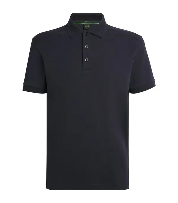 BOSS Cotton Shoulder Logo Polo Shirt