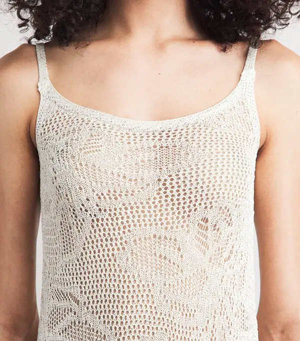 Fabiana Filippi Sequinned Open-work Midi Dress