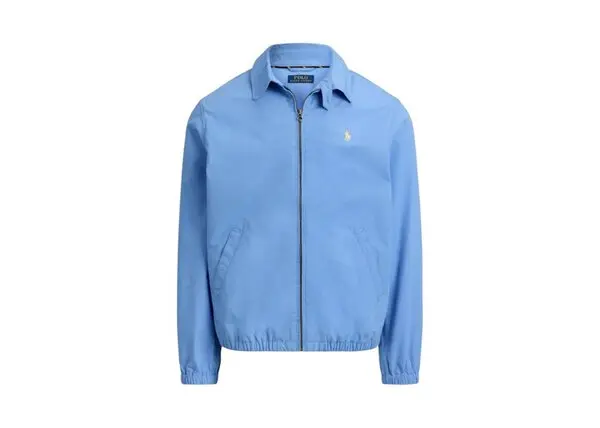 Polo Ralph Lauren Cotton Poplin Bayport Windbreaker Jacket - Bristol Blue