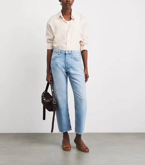 Citizens Of Humanity Winslow Low-rise Boyfriend Jeans - Blue