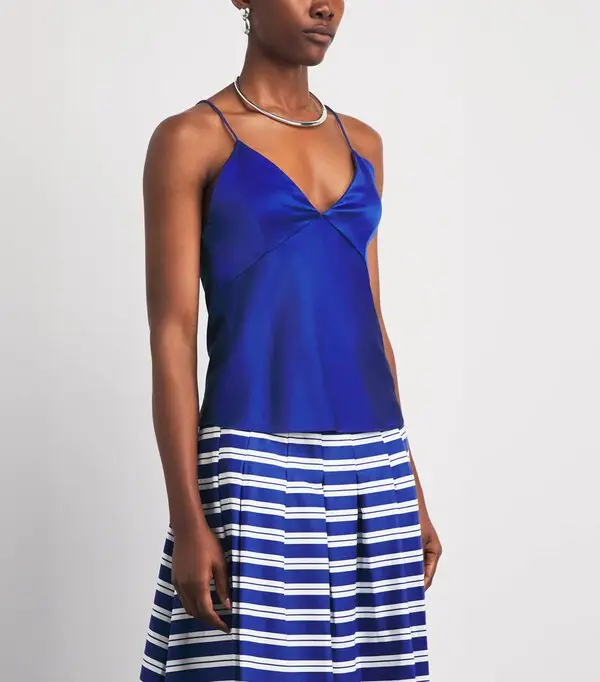 Alice + Olivia Satin Milta Cami Top