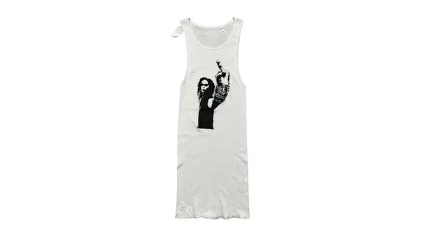 Chrome Hearts Richard Stark Middle Finger Tank - White