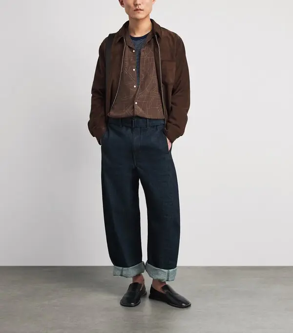 Officine Générale Dotted Eren Shirt - Brown