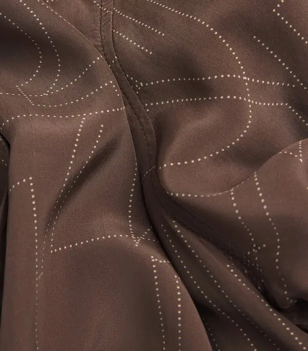 Officine Générale Dotted Eren Shirt - Brown