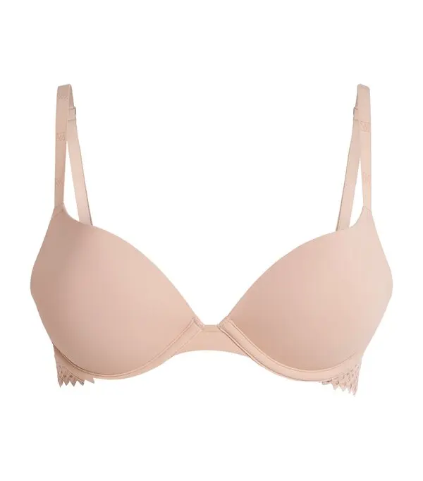 Wolford Romantic Net Push-up Bra - Beige