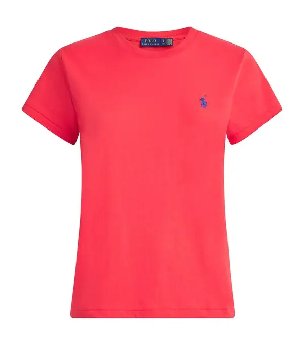 Polo Ralph Lauren Cotton Polo Pony T-shirt - Red