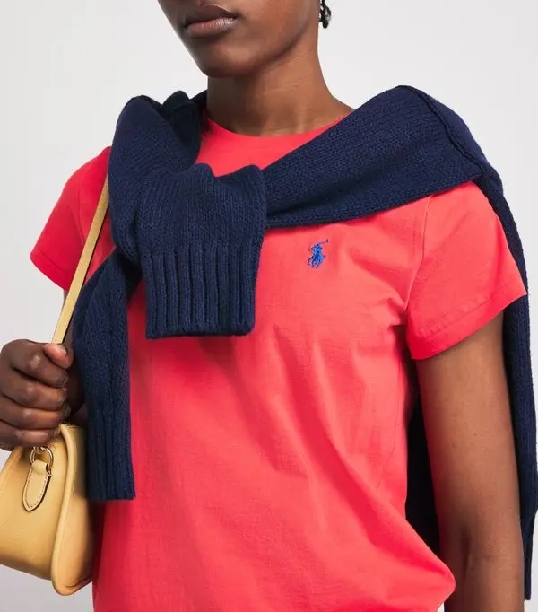 Polo Ralph Lauren Cotton Polo Pony T-shirt - Red