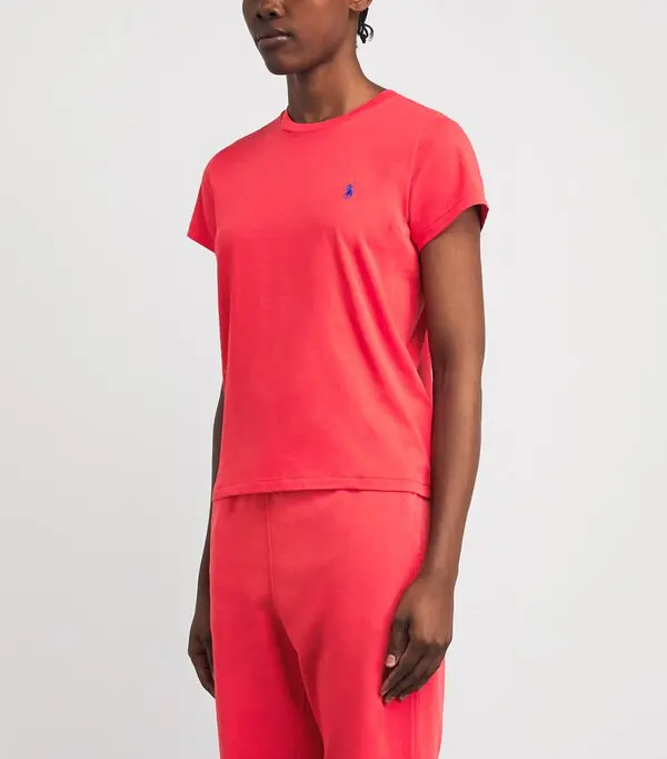 Polo Ralph Lauren Cotton Polo Pony T-shirt - Red