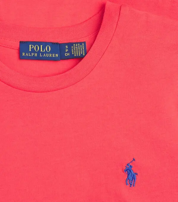 Polo Ralph Lauren Cotton Polo Pony T-shirt - Red